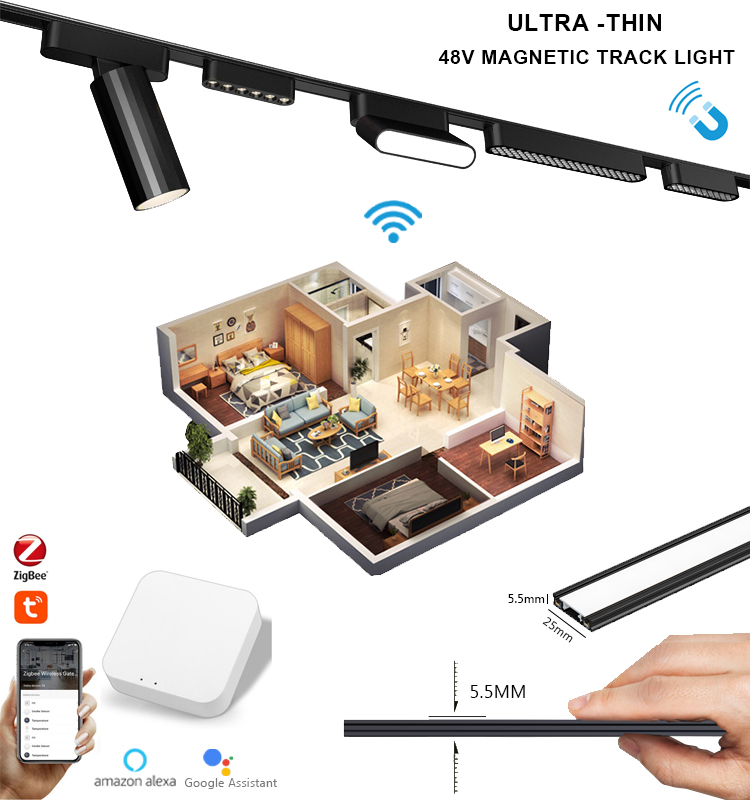 Ultra thin Magnetic Track Light SL-T20