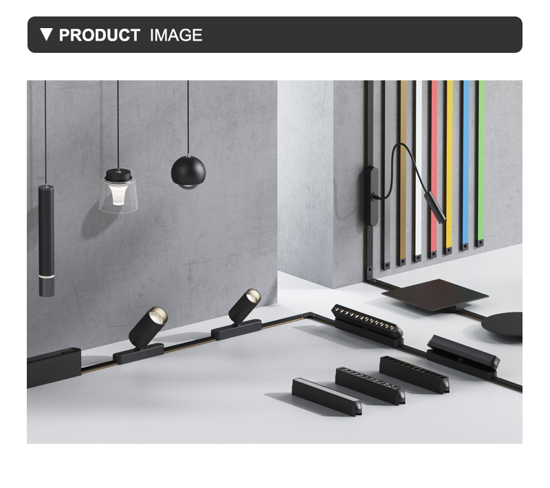 China LED Recessed Magnetic Track Lights China LED Recessed Magnetic Track Lights