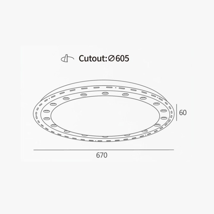 ceiling spot light OBS-600X
